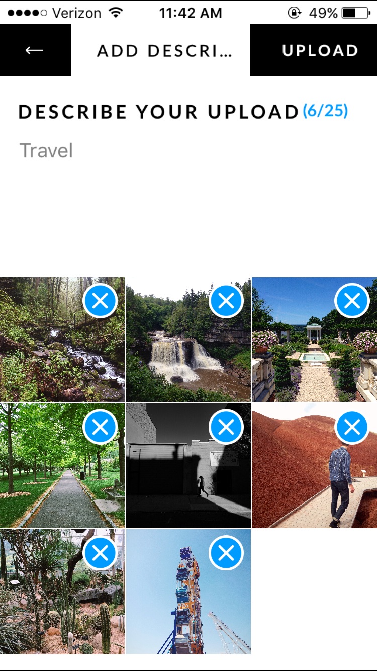 Upload with the Mobile Uploader App – PhotoShelter for Brands Support ...