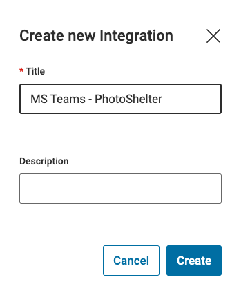 Microsoft Teams Integration – PhotoShelter for Brands Support Center